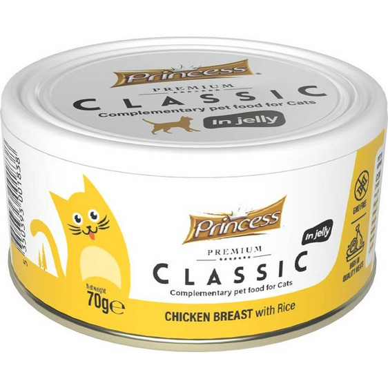 Princess Premium Classic with Chicken Breast & Rice in Jelly 70gr ...