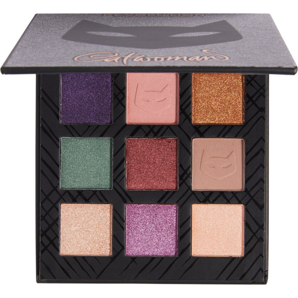 Makeup Revolution Dc Collection X Catwoman Jewel Thief Παλέτα Σκιών 9gr ...