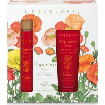 L'Erbolario Papavero Sweet Poppy Perfume 15ml + Body Cream 75ml ...