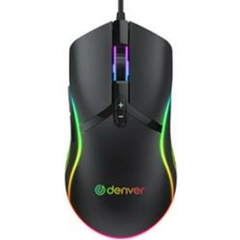 Denver Electronics GMO402 Ενσύρματο Gaming Ποντίκι RGB 6400 DPI Black ...