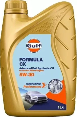 Gulf Formula CX Συνθετικό Λάδι Αυτοκινήτου 5W-30 1lt | BestPrice.gr