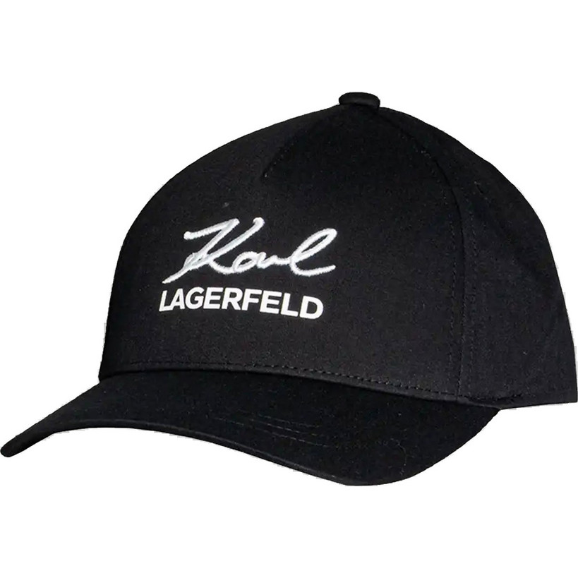 Karl Lagerfeld Basecap Ανδρικό Καπέλο Jockey Υφασμάτινο Μαύρο 805618 ...