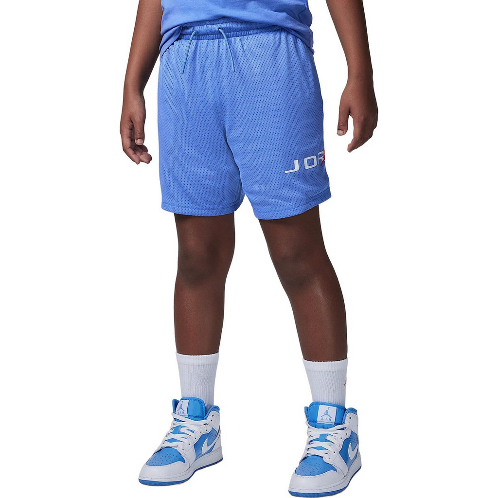 Jordan Αθλητική Παιδική Βερμούδα Μωβ Γαλάζια 95D667-U8H | BestPrice.gr