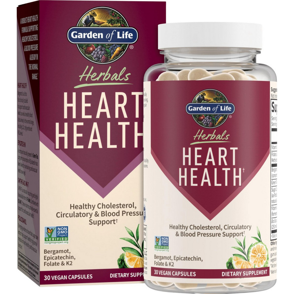 Garden Of Life Herbals Heart Health 30 Κάψουλες | BestPrice.gr