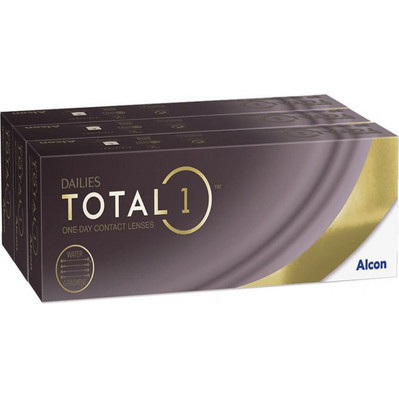 Alcon & Ciba Vision Dailies Total 1 Ημερήσιοι Φακοί Επαφής Σιλικόνης ...