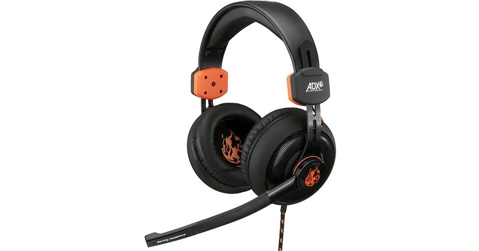 Adx Firestorm A01 Gaming Headset Over Ear Black Orange | BestPrice.gr