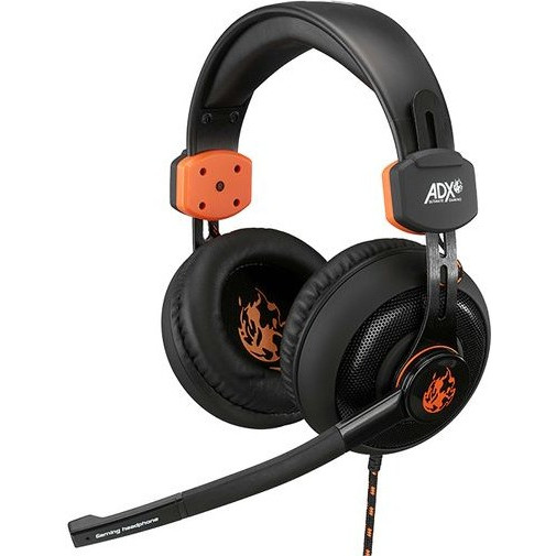Adx Firestorm A01 Gaming Headset Over Ear Black Orange | BestPrice.gr