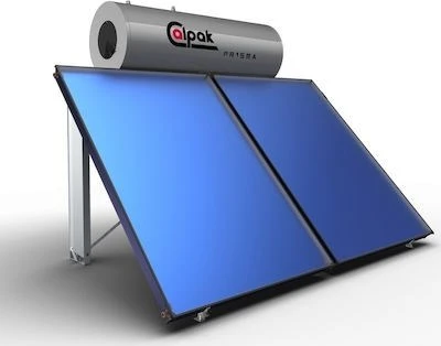 Calpak Prisma Ηλιακός Θερμοσίφωνας 300lt 4m² Glass Διπλής Ενέργειας ...