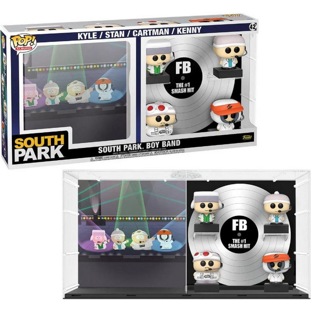 Funko Pop! Albums Deluxe South Park 20th Anniversary 4-Pack Kyle, Stan ...