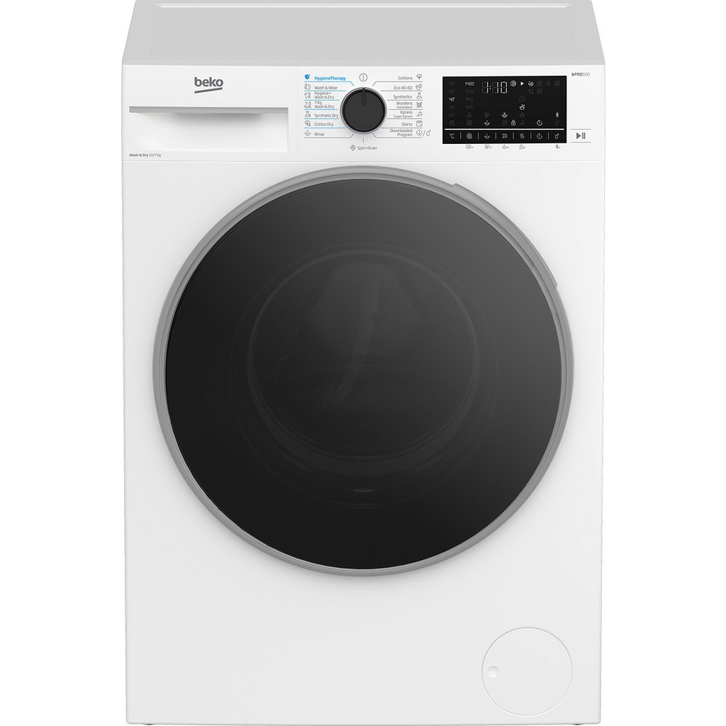 Beko B5DFT510457WPB Πλυντήριο Στεγνωτήριο Ρούχων 10kg / 7kg Ατμού 1400 Στροφές | BestPrice.gr