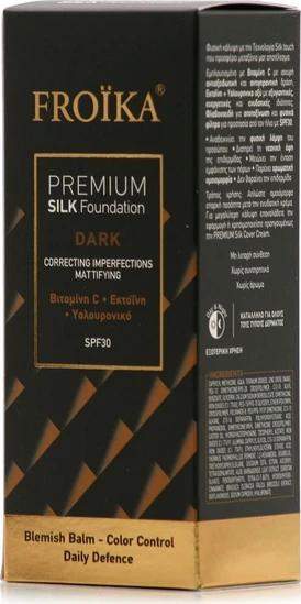 Froika Premium Silk Dark Liquid Foundation SPF30 30ml | BestPrice.gr