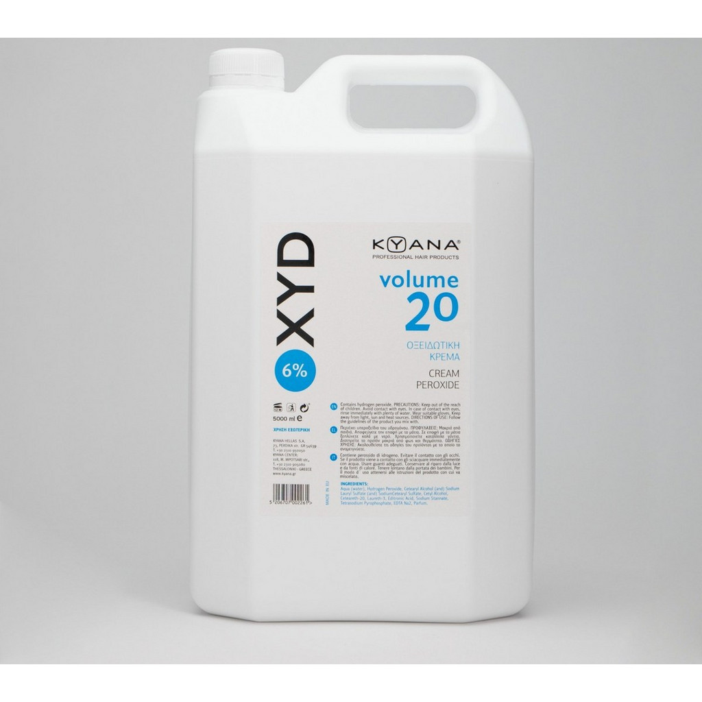 Kyana Salon Oxyd Special Οξυζενέ Μαλλιών 6% 20Vol 5lt | BestPrice.gr