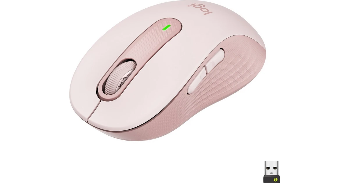Logitech Signature M650 Ασύρματο Bluetooth Ποντίκι Rose | BestPrice.gr
