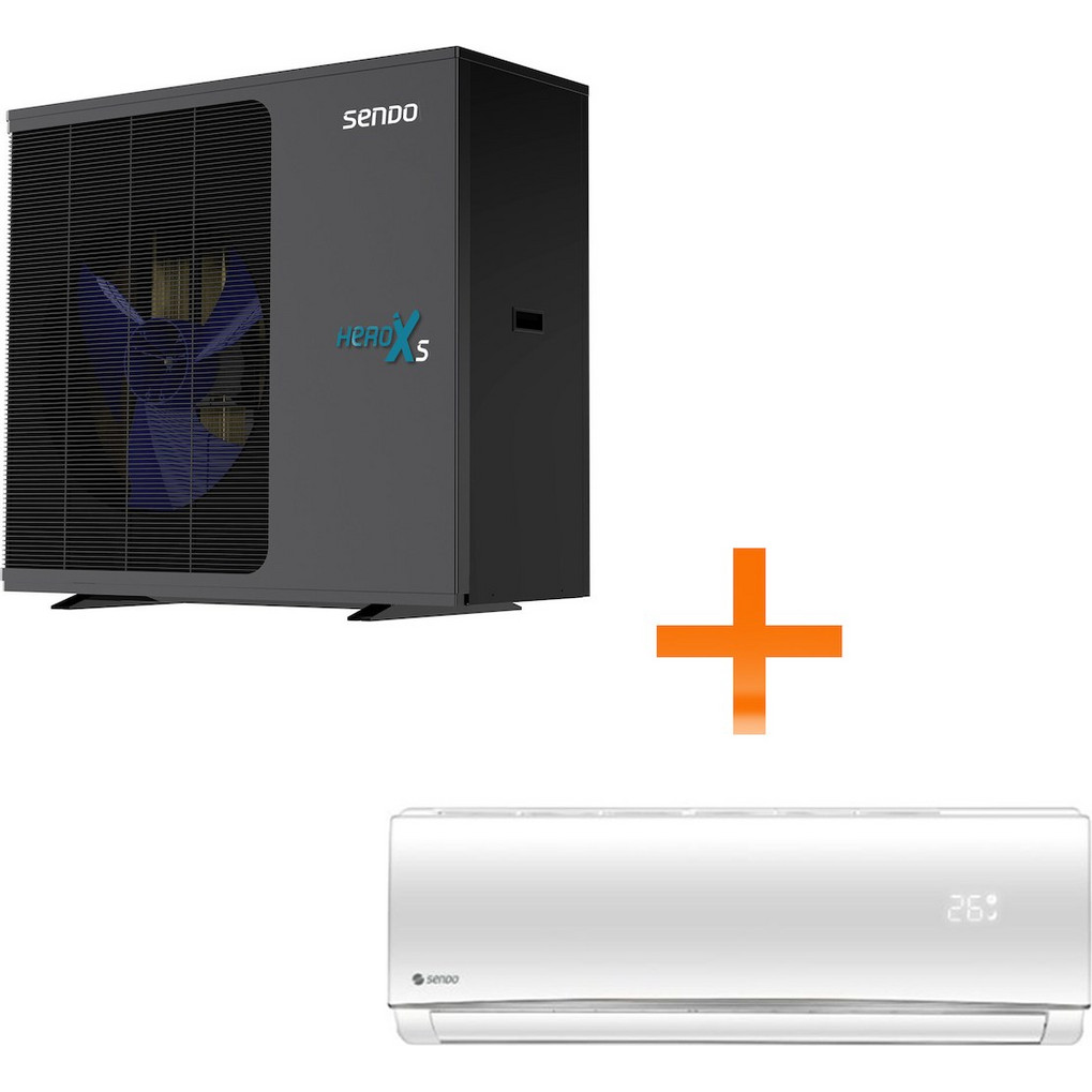 Sendo Hero XS SHP-15HXSP3 Αντλία Θερμότητας 15kW Τριφασική | BestPrice.gr