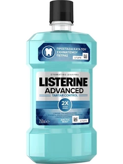 Listerine Tartar Control Arctic Mint Στοματικό Διάλυμα κατά της Πλάκας ...
