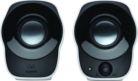 Logitech Z120 Ηχεία Υπολογιστή 2.0 1.2W Black White | BestPrice.gr