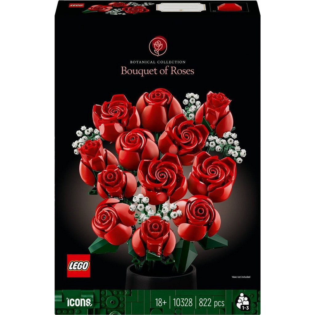 Lego Icons Bouquet of Roses για 18+ Ετών 10328 | BestPrice.gr
