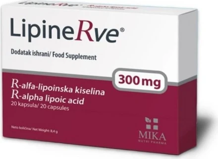 Mika Nutri Pharma LipineRve 300mg 20 Κάψουλες | BestPrice.gr