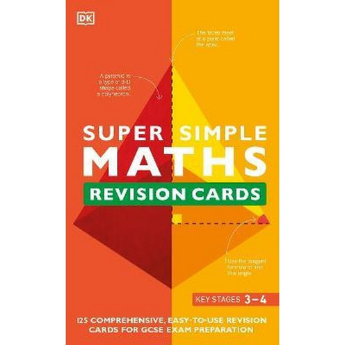 Super Simple Maths Revision Cards Key Stages 3 and 4 | BestPrice.gr