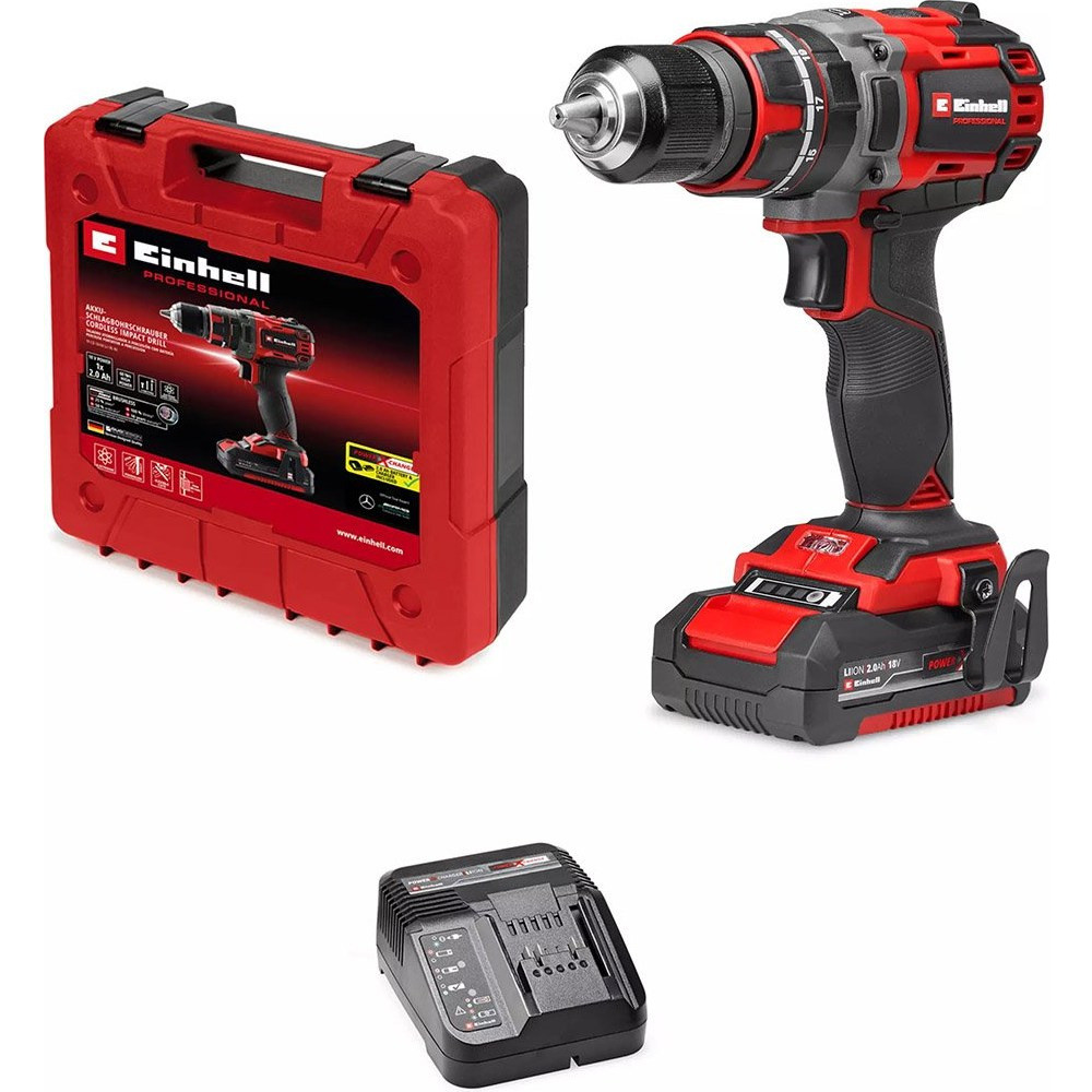 Einhell P-CD 18/60 Li- i BL Κρουστικό Δραπανοκατσάβιδο Μπαταρίας Brushless 18V | BestPrice.gr