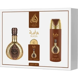 Lattafa Ansaam Gold Eau de Parfum 100ml + 20ml + Deodorant Spray 200ml ...