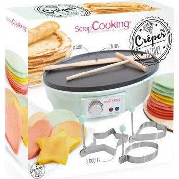 Scrap Cooking SCC-3899 Κρεπιέρα 1000W | BestPrice.gr