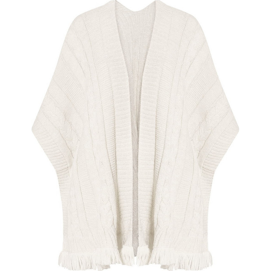 Celestino Γυναικεία Ζακέτα Πλεκτή Μακριά Εκρού WT673.9906 | BestPrice.gr