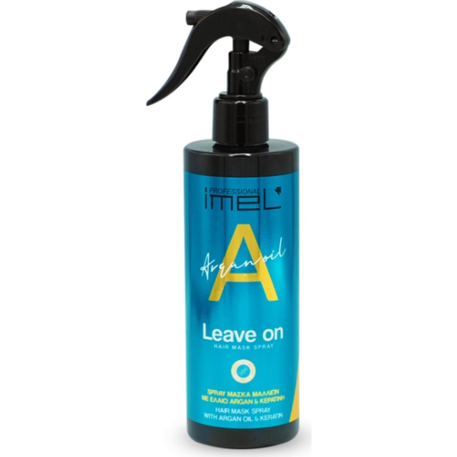 Imel Argan Oil & Keratin Leave On Spray Μάσκα Μαλλιών Κερατίνης για ...