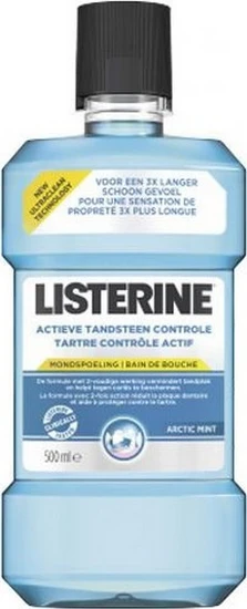 Listerine Tartar Control Arctic Mint Στοματικό Διάλυμα κατά της Πλάκας ...