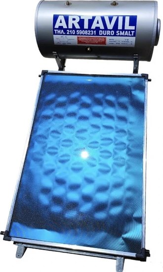 Artavil Ηλιακός Θερμοσίφωνας 200lt 2.5m² Γαλβανιζέ Τριπλής Ενέργειας ...