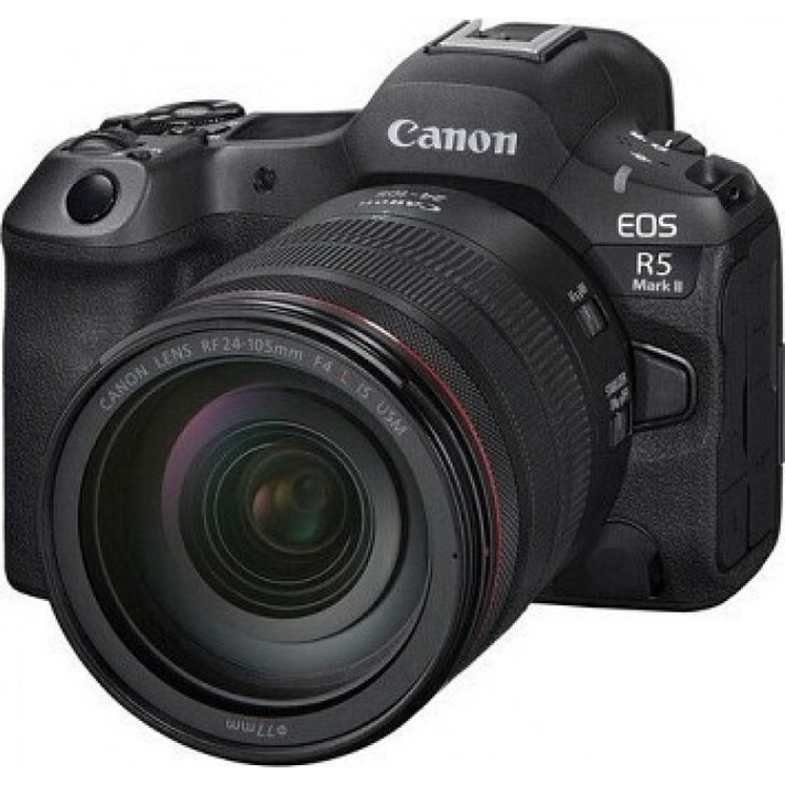 Canon EOS R5 II Mirrorless Φωτογραφική Μηχανή Full Frame + Kit 24-105mm ...