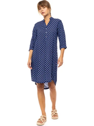 Pink Label Φόρεμα Μεταξωτό Μπλε B407 | BestPrice.gr