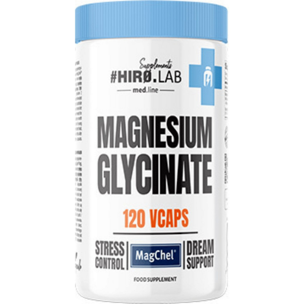 Hiro.Lab Magnesium Glycinate 1000mg 120 Κάψουλες | BestPrice.gr