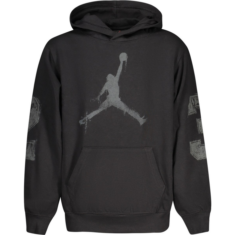 Jordan Παιδικό Φούτερ με Κουκούλα Μαύρο 95F099-023 | BestPrice.gr