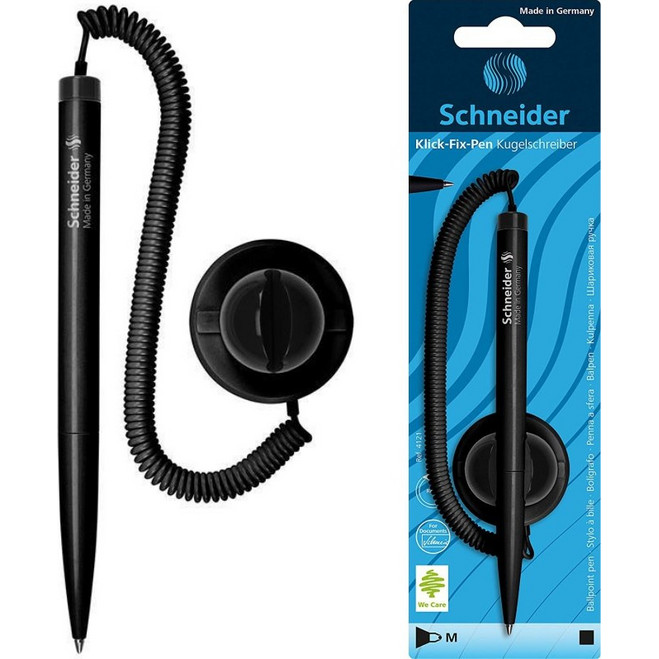 Schneider Στυλό Διαρκείας Μαύρο 1944121 | BestPrice.gr