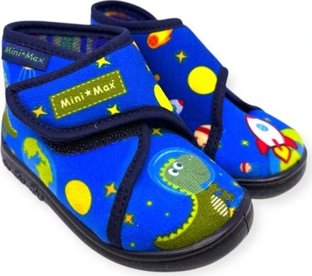 Mini Max Ανατομικές Χειμερινές Παιδικές Παντόφλες Μποτάκια για Αγόρι ...