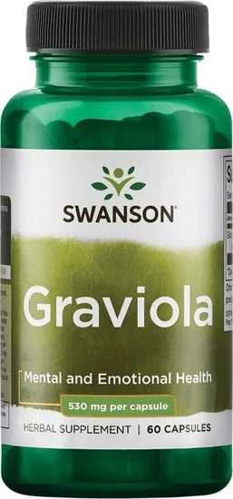 Swanson Graviola 530mg 60 Κάψουλες | BestPrice.gr