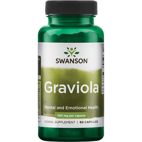 Swanson Graviola 530mg 60 Κάψουλες | BestPrice.gr