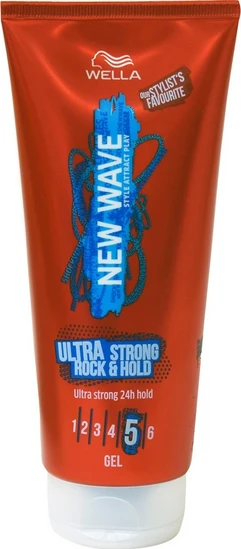 Wella New Wave Gel Μαλλιών Ανδρικό Πολύ Δυνατό Κράτημα 200ml | BestPrice.gr