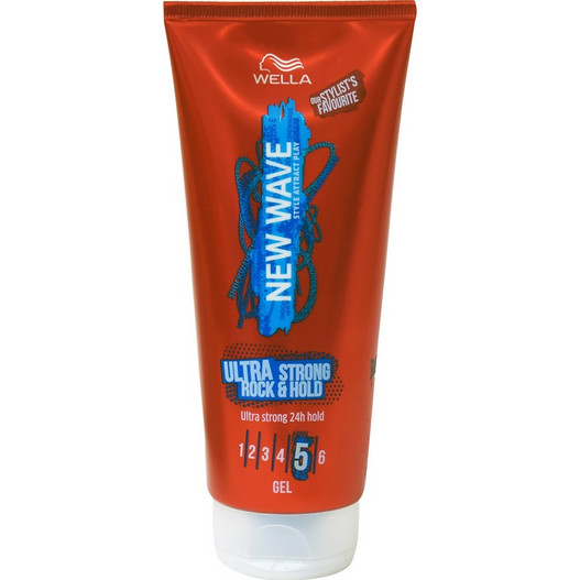 Wella New Wave Gel Μαλλιών Ανδρικό Πολύ Δυνατό Κράτημα 200ml | BestPrice.gr