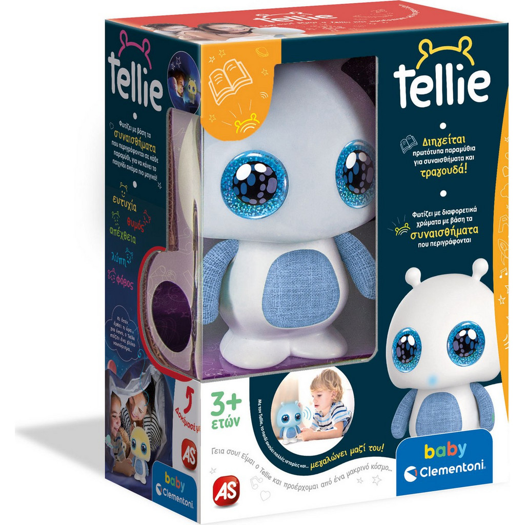 Clementoni Baby Tellie Τα Πρώτα μου Παραμύθια 36+ Μηνών | BestPrice.gr