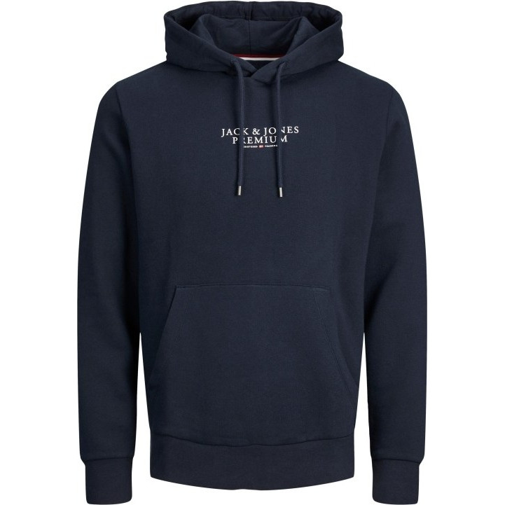 Jack & Jones Ανδρικό Φούτερ με Κουκούλα & Τσέπες Navy Μπλε 12216335 ...