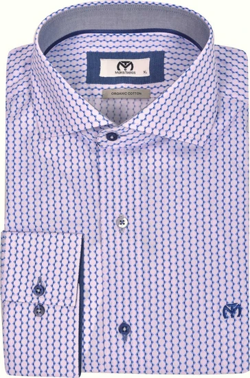 Makis Tselios Ανδρικό Πουκάμισο Βαμβακερό Μακρυμάνικο Κανονική Γραμμή ...
