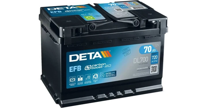 Deta EFB Start-Stop DL700 12V 70Ah | BestPrice.gr