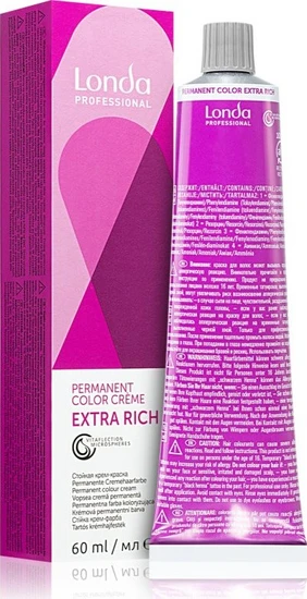 Londa Extra Rich Cream Hair Color 7/43 Μόνιμη Βαφή Μαλλιών 60ml ...