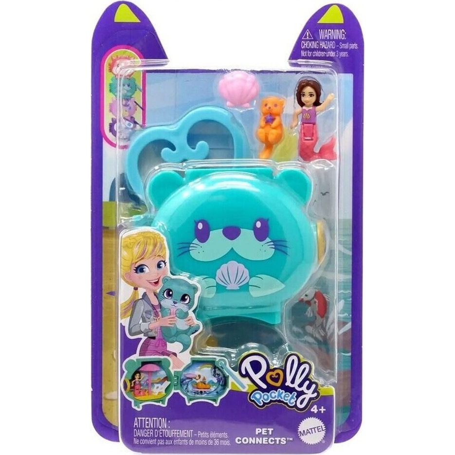 Mattel Polly Pocket Mini Otter Playset | BestPrice.gr