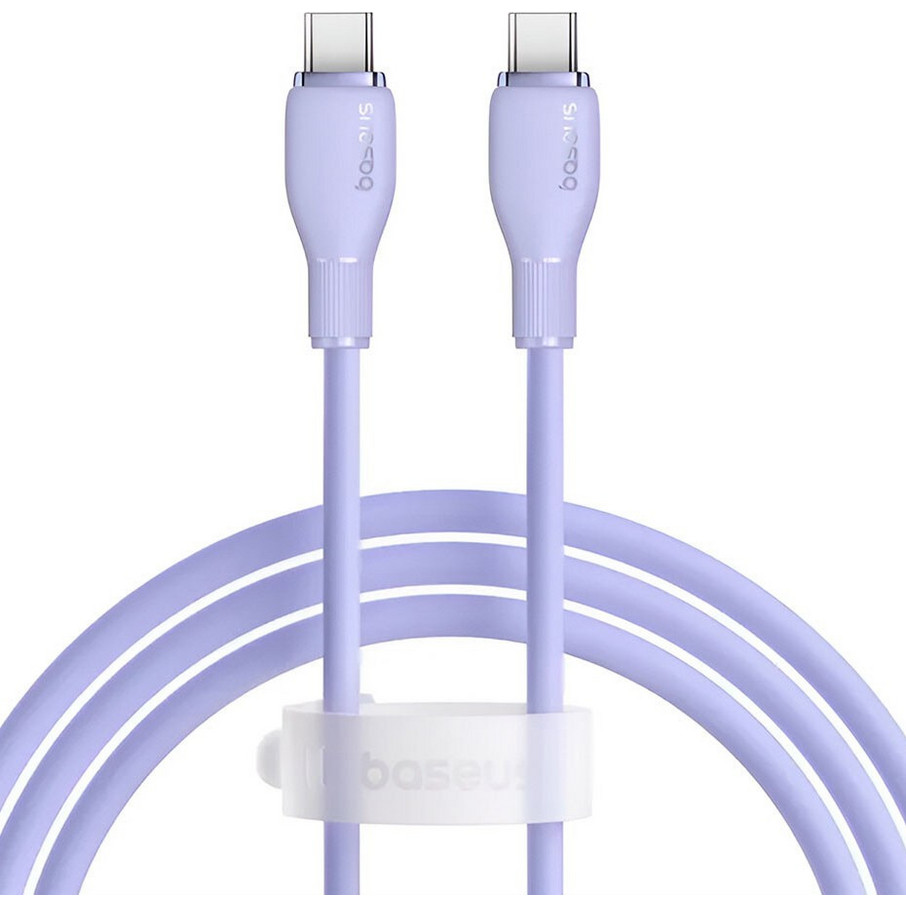 Baseus Pudding USB-C to USB-C 100W 1.2m Purple P10355702511-00 ...