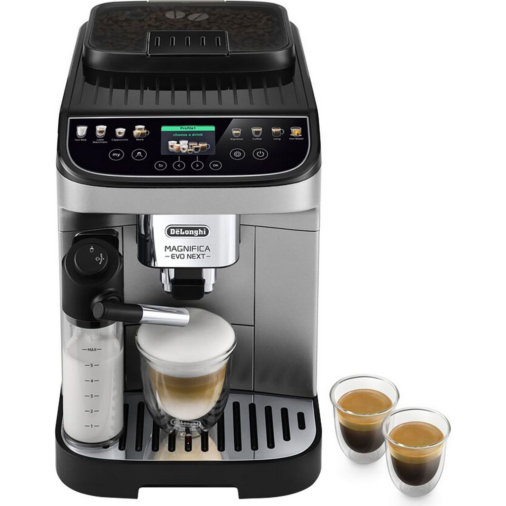 DeLonghi Magnifica Evo Milk ECAM310.80. SB Αυτόματη Μηχανή Espresso ...