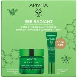 Apivita Bee Radiant Light Κρέμα Day Cream 50ml + Night Gel-Balm 50ml ...