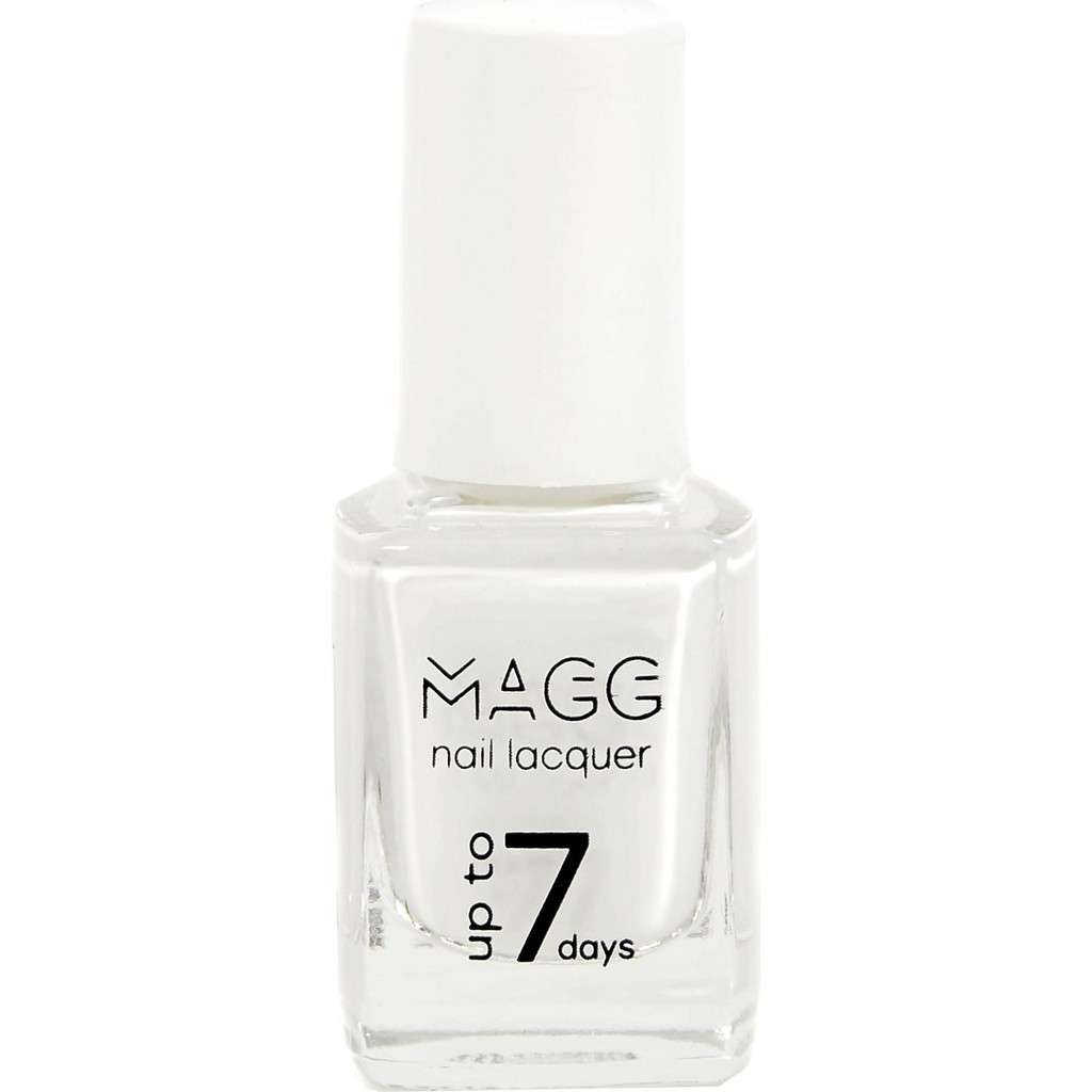 Magg Nail Lacquer 05 Milky White Gloss Βερνίκι Νυχιών Μακράς Διαρκείας ...